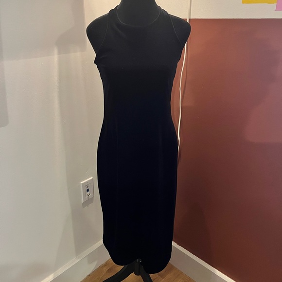 Jacob | Dresses | Jacob Velvet Dress With Crisscross Back | Poshmark